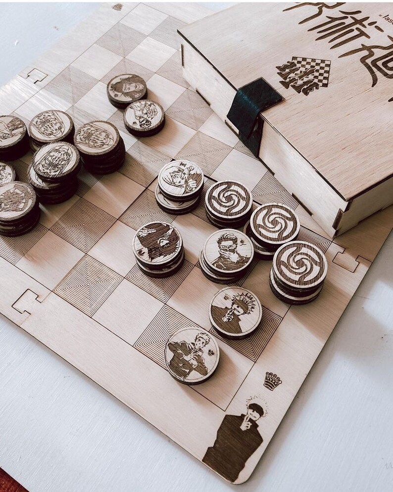 File Design Chess Anime Jujutsu Kaisen - Etsy