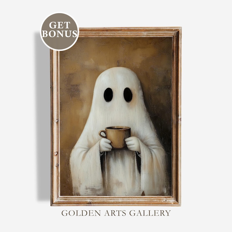 Ghost Drink Coffee Clipart - Etsy