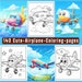 Cute Airplane Coloring Pages for Kids, Boys, and Girls Airplane ...