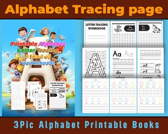 26 Printable Lowercase Alphabet Tracing Worksheets Nursery EYFS ...