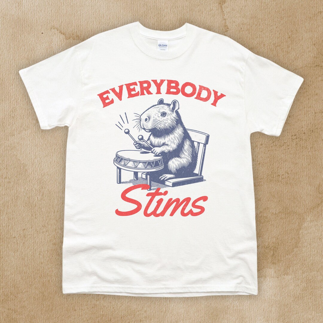 Autism Shirt Teacher, Stimming, Capybara, Gift for Autism ...