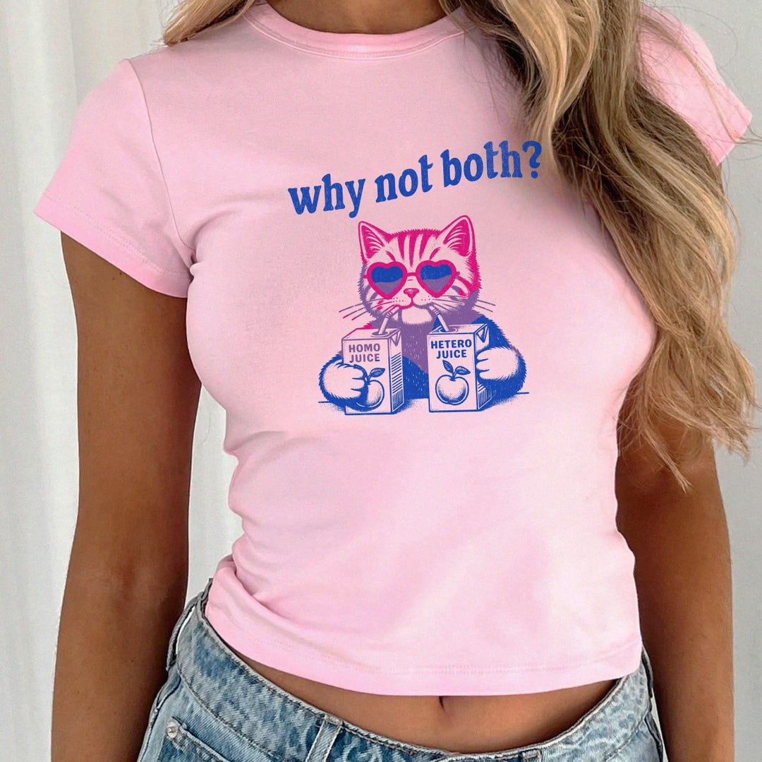 Bisexual Pride Babytee, Bi Babytee, Baby T Bi Shirt, Bi Pride, Subtle ...