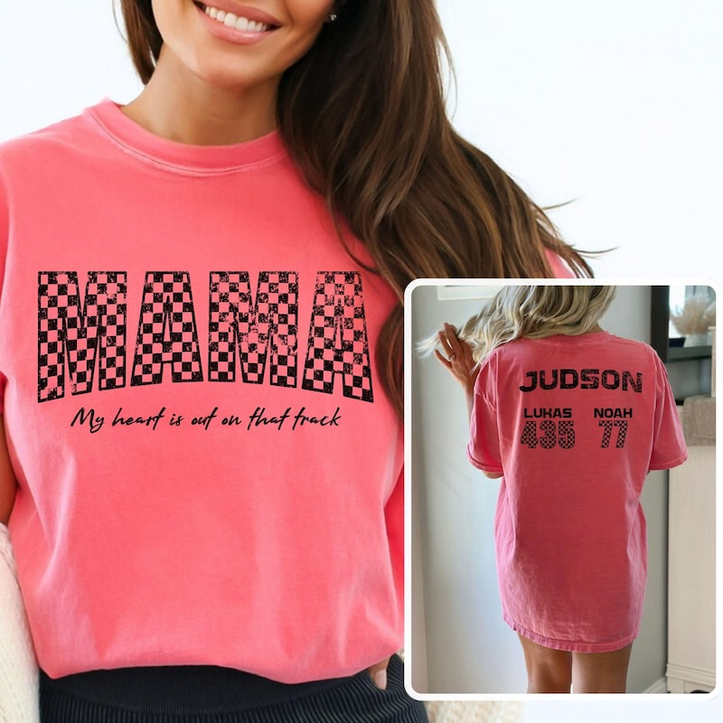 Moto Mom Shirts Quad - Etsy