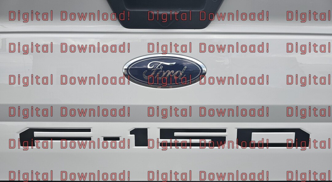 2018-2020 F150 Tailgate Lettering Vector DIGITAL DOWNLOAD - Etsy