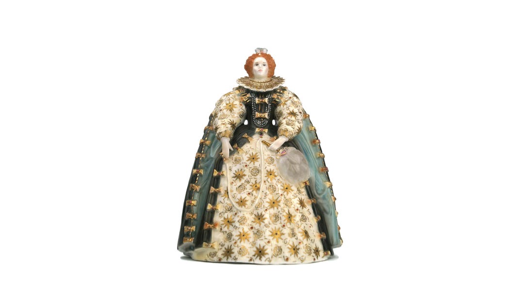 Royal Worcester Queen Elizabeth I Statue, Limited Edition English ...