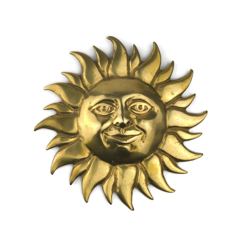 Metal Sun Wall Art - Etsy