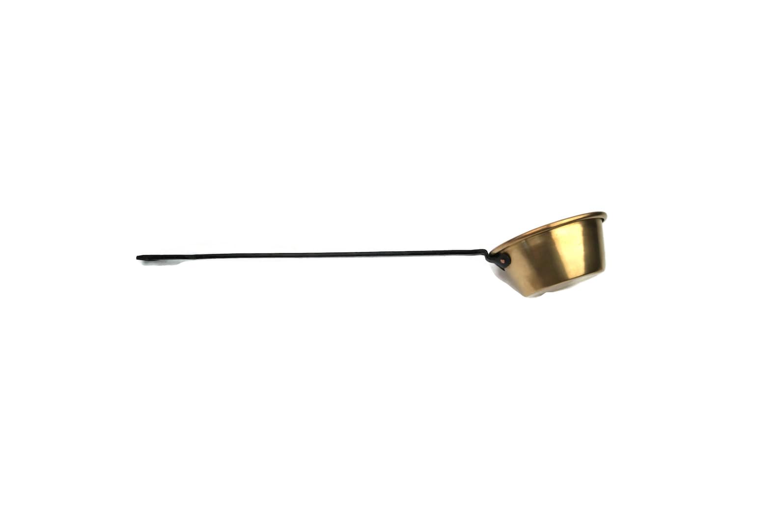 Vintage Brass Ladle, Handmade Large French Jam Preserve Ladle With Iron ...