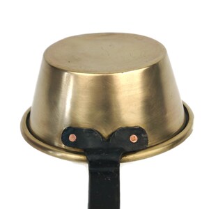 Vintage Brass Ladle, Handmade Large French Jam Preserve Ladle With Iron ...