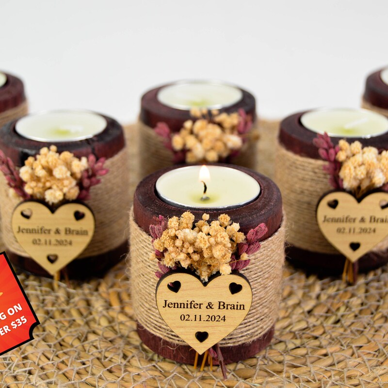 Rustic Wedding Favor - Etsy