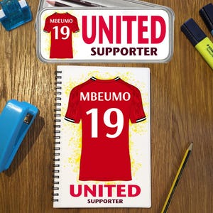 Manchester United Notebook - Etsy UK