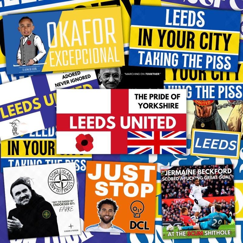 Leeds United Flags - Etsy UK
