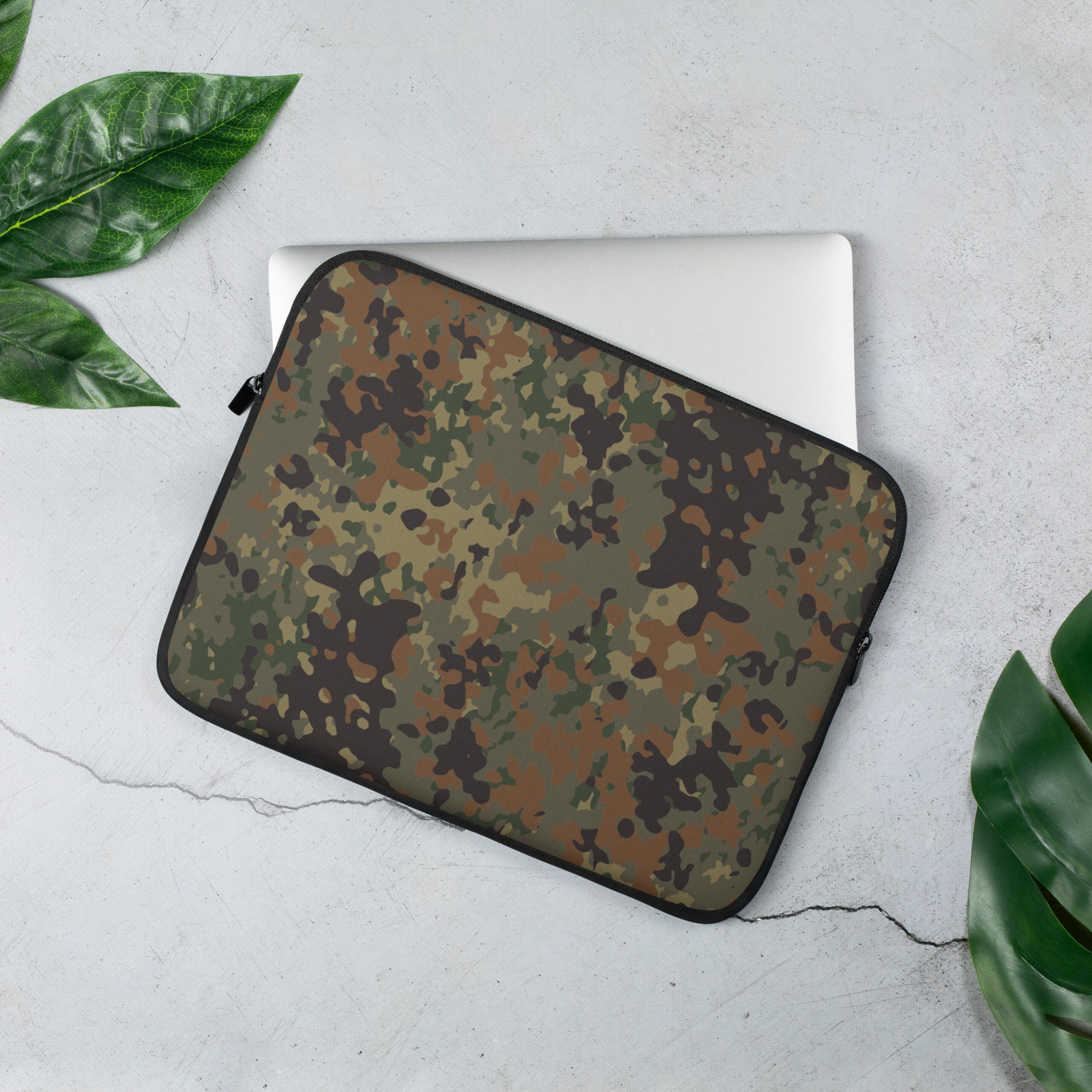 Flecktarn Camo German Army Camouflage Mimetic Tactical Laptop Sleeve - Etsy