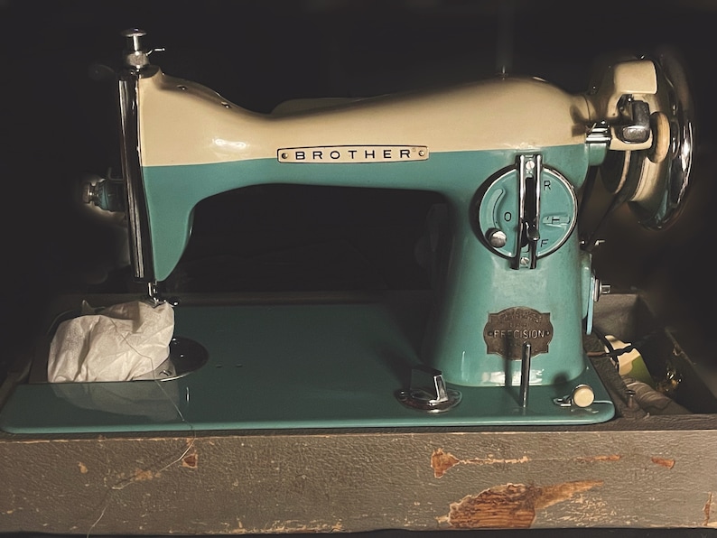 RARE De Luxe Deluxe Precision Brother Sewing Machine - Etsy