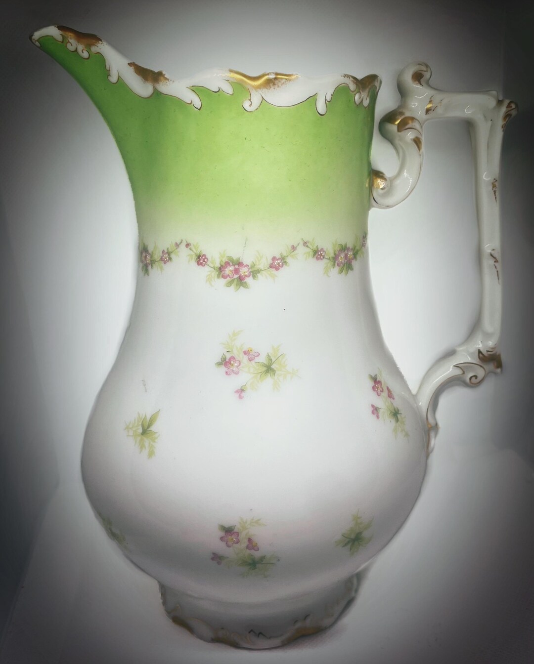 Tressemenes Vogt T&V Limoges France Carafe Coffee Chocolate Pot Pitcher ...