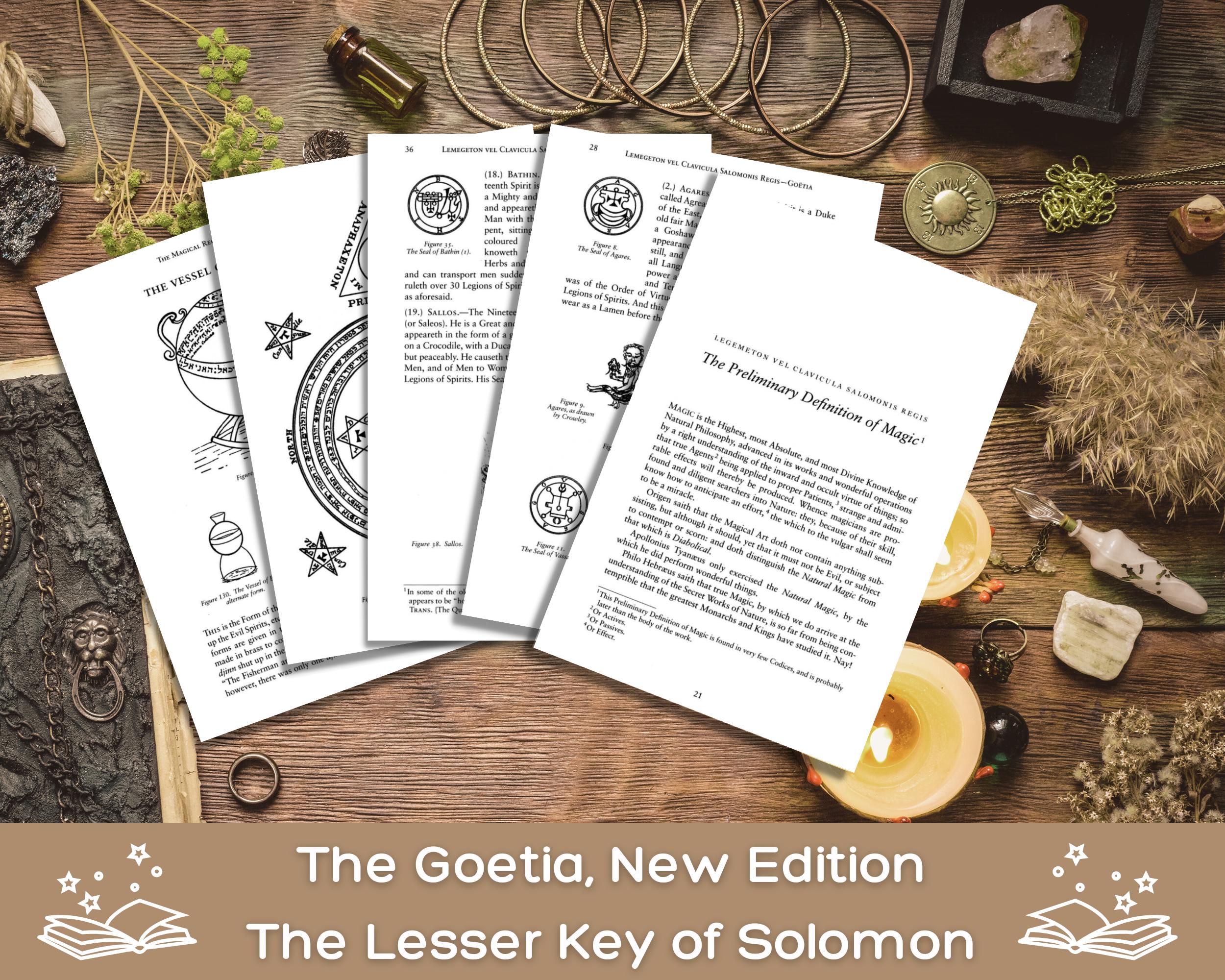Goetia - Lesser Key of Solomon the King - Comprehensive Edition ...
