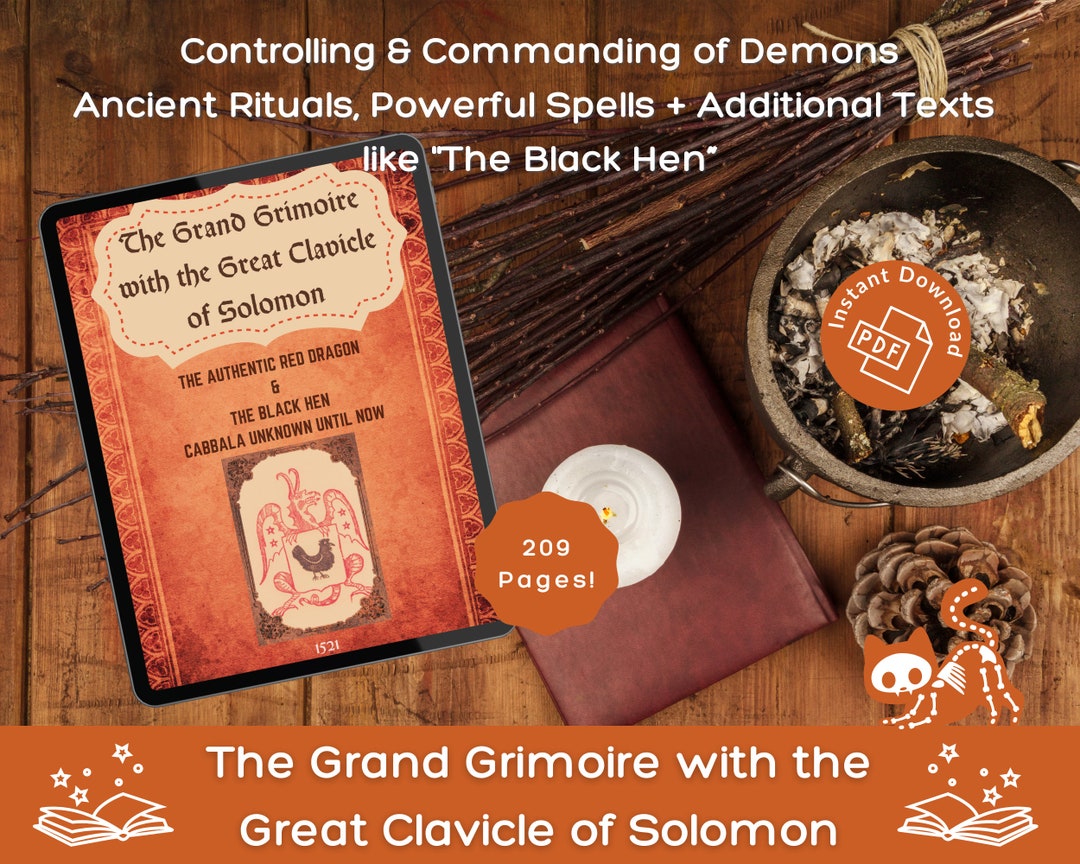 The Grand Grimoire With the Great Clavicle of Solomon the Red Dragon ...