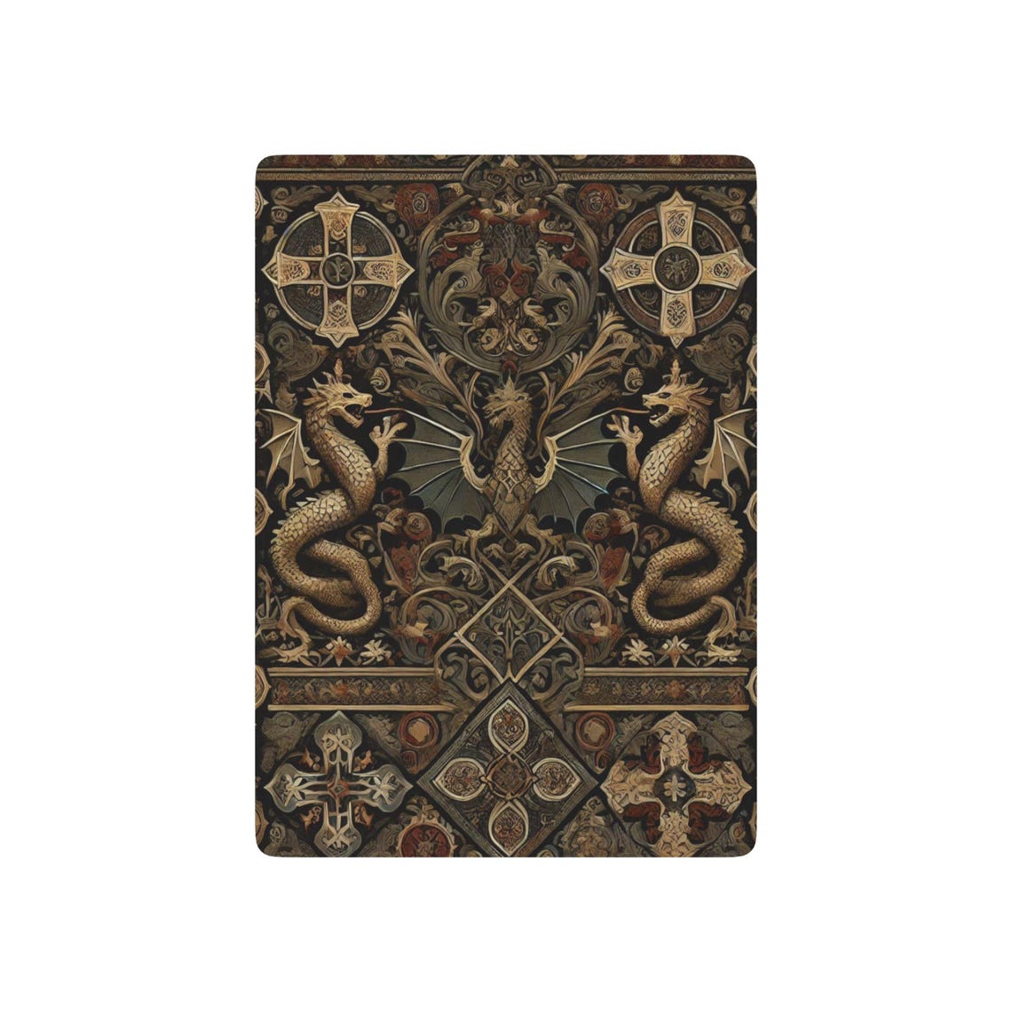 Medieval Poker Playing Cards Vintage Decorative Card Deck Gift for Card ...