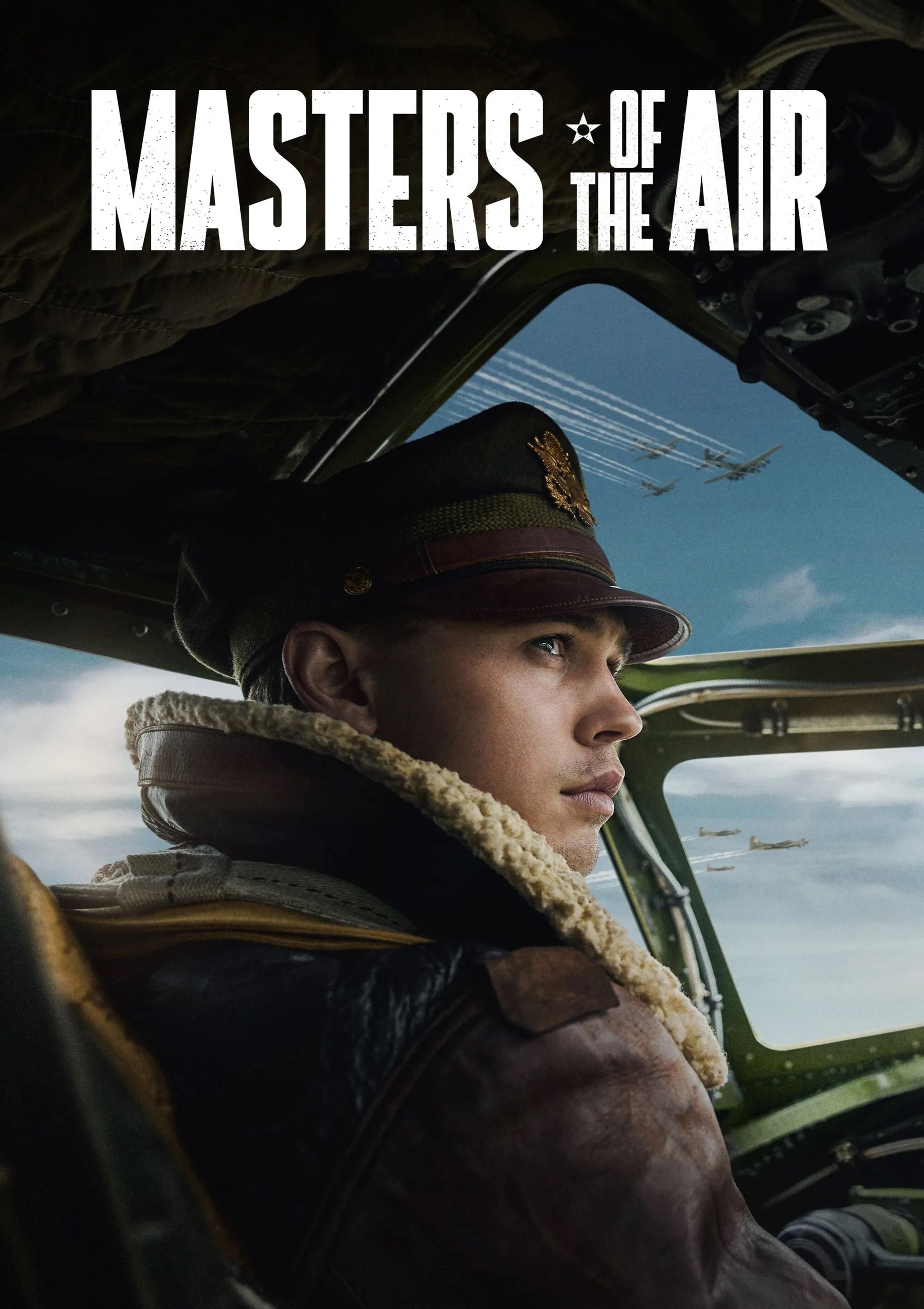 Masters of the Air (2024) World War II Airman Plane TV Show Series ...
