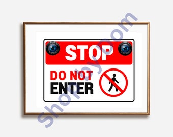 Fun Kids Bedroom Door Signs, Printable, Customizable, Digital Download ...