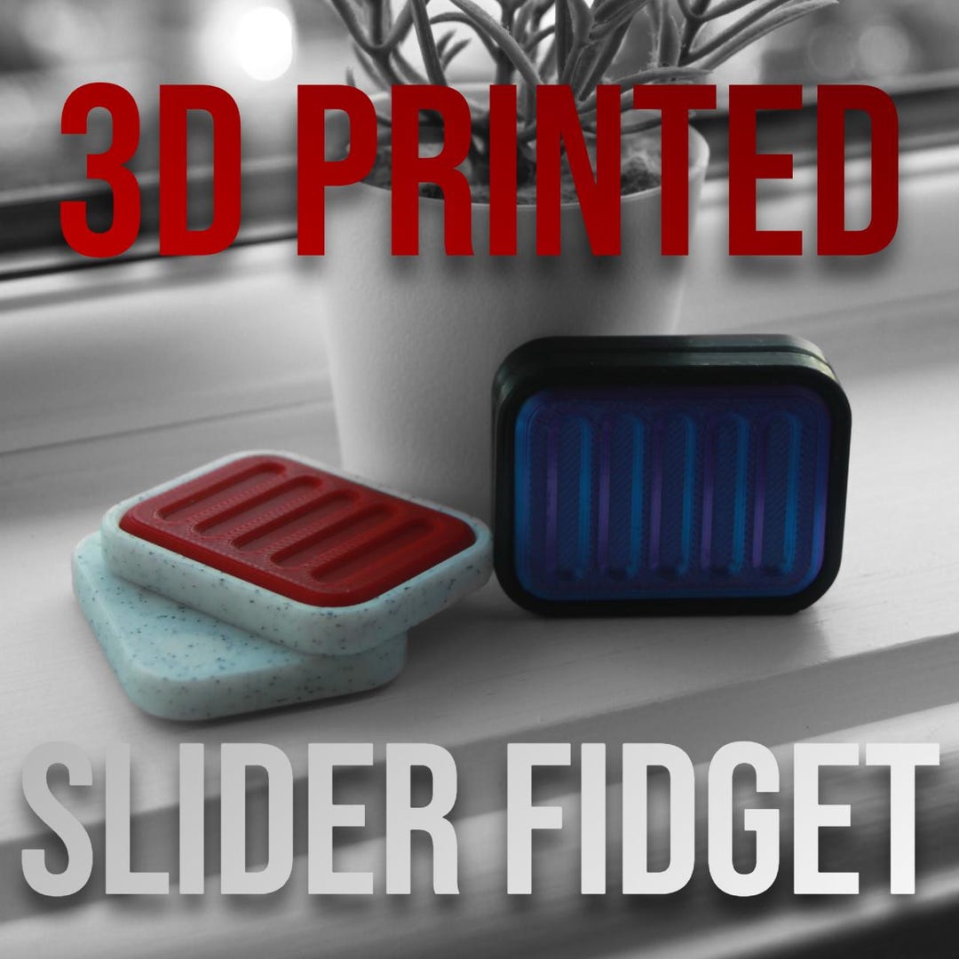 Magnetic Slider Fidget Toy 3D Printed Toy Fun Sensory Kids Toy - Etsy