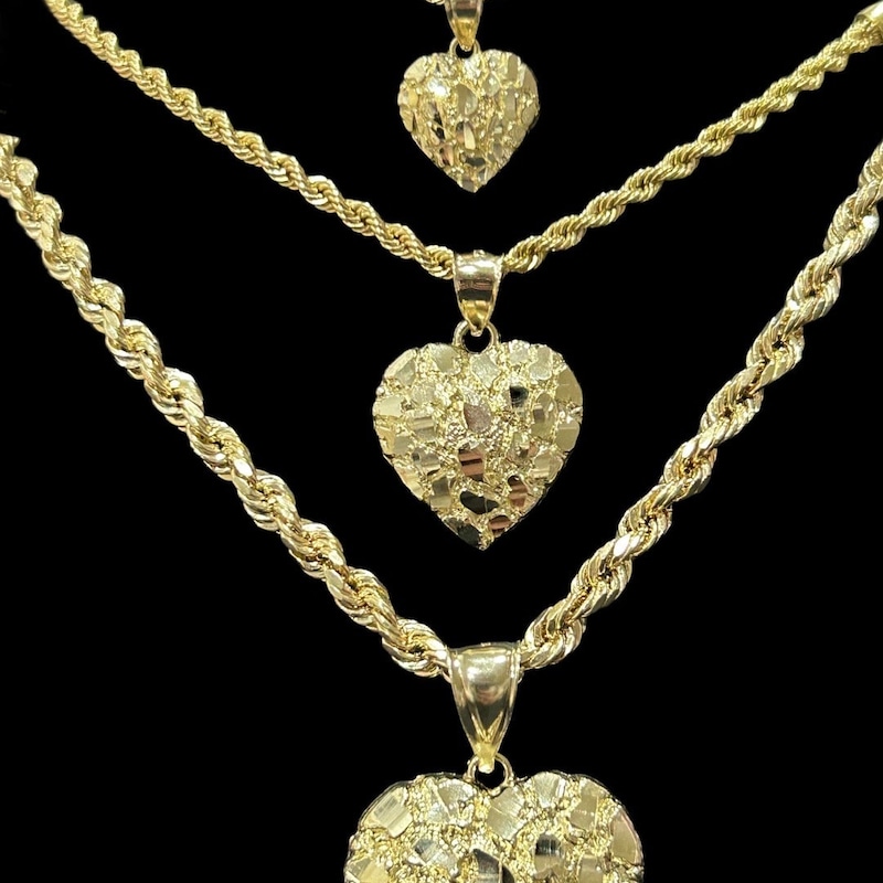Real Gold Jewelry - Etsy