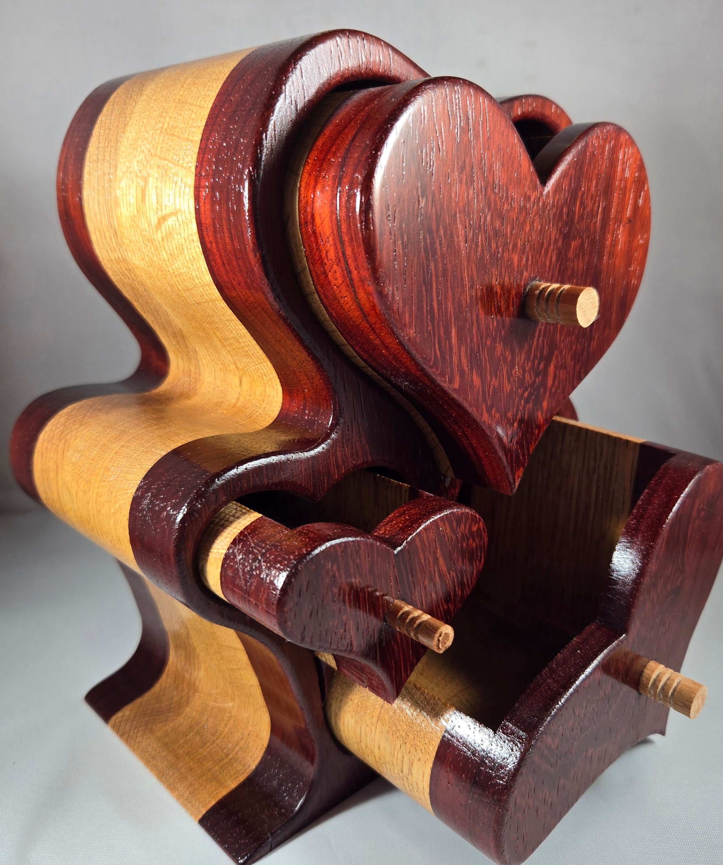 Heart Shaped Bandsaw Box - Etsy