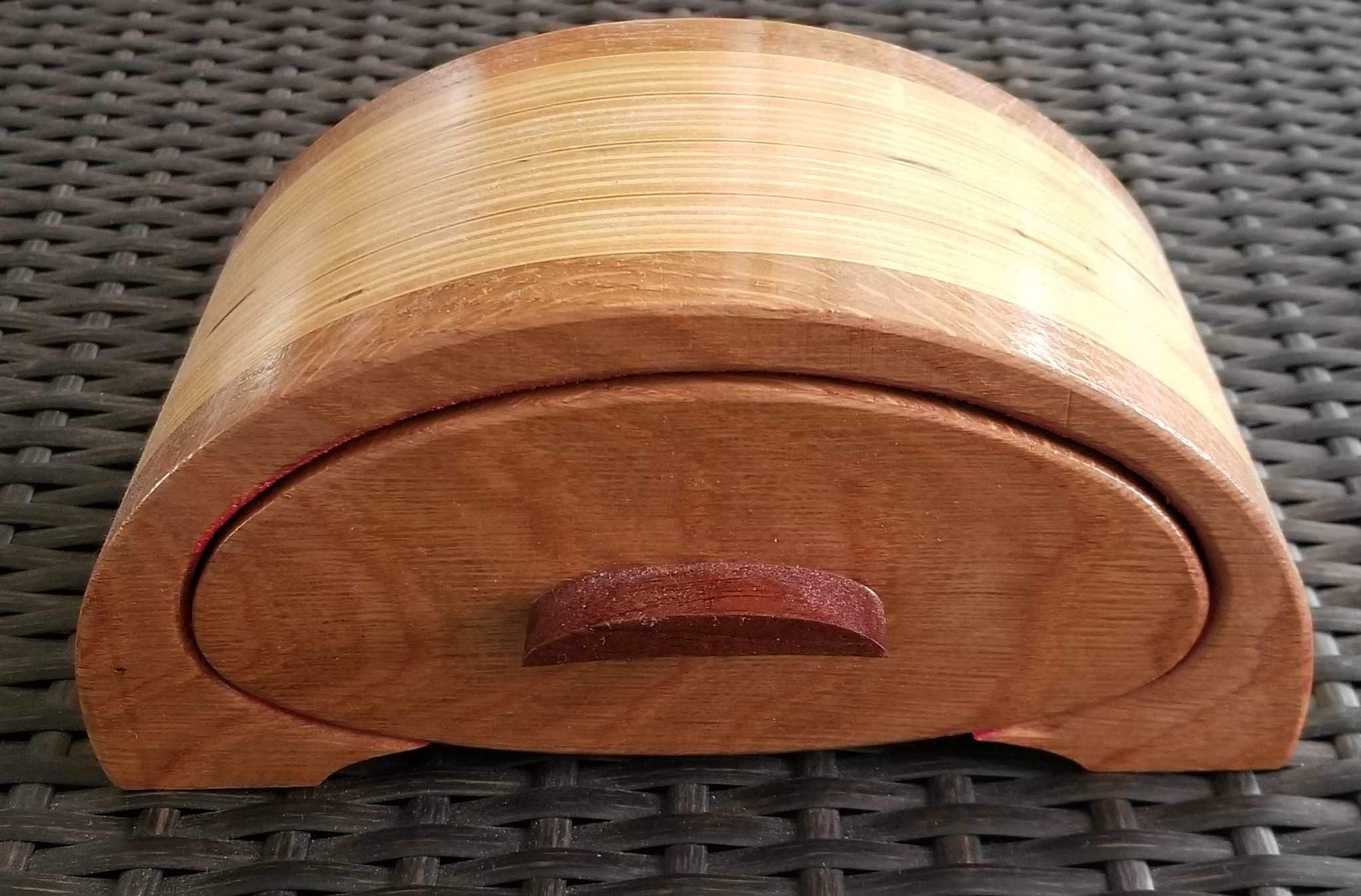 Oval Shaped Bandsaw Box - Etsy