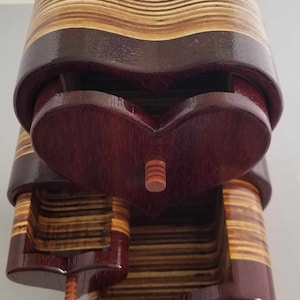 Heart Shaped Bandsaw Box - Etsy