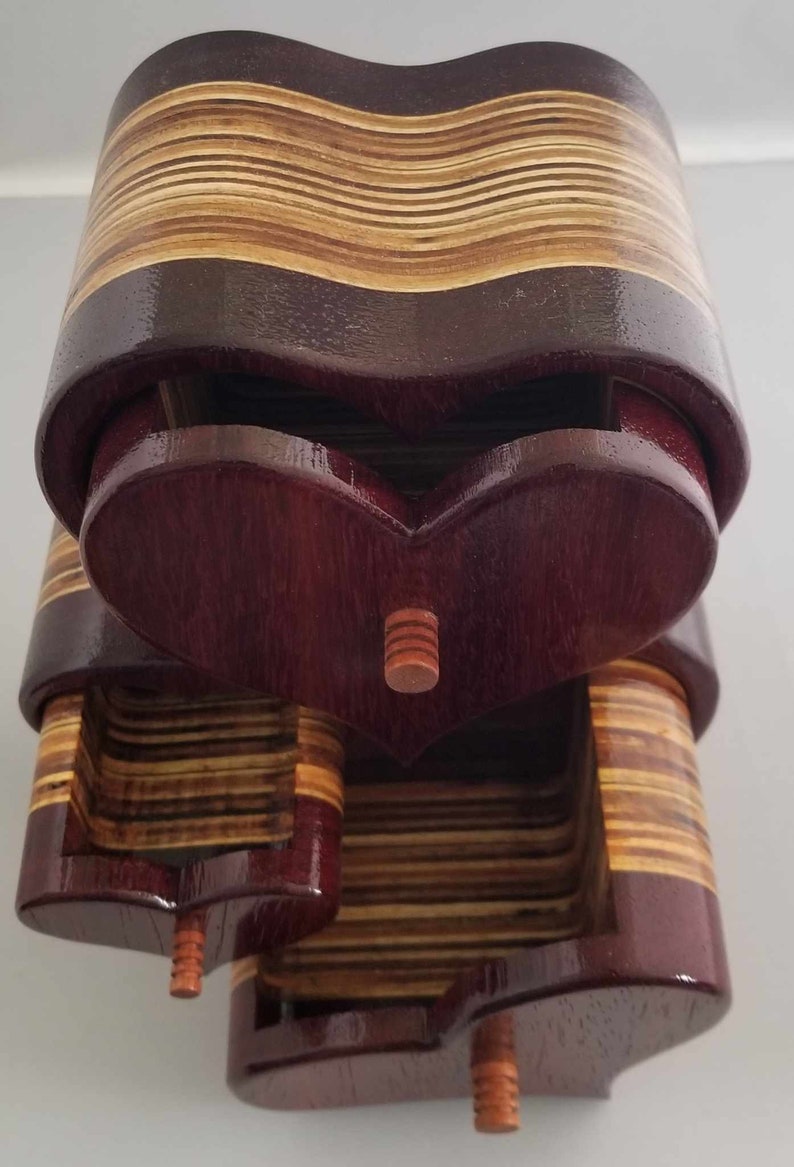 Heart Shaped Bandsaw Box - Etsy