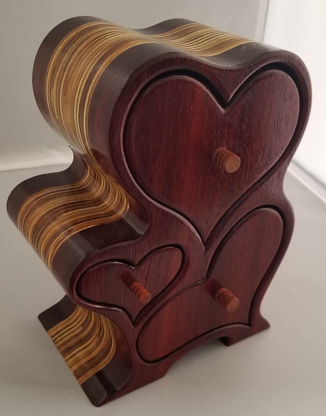Heart Shaped Bandsaw Box - Etsy
