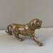 Vintage Brass Tiger Shelf Sitter Bengal Paperweight Figurine Jaguar ...