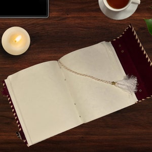 Handmade Artist Journal Lockable Notebook Paintbook Scrapbook Painting ...