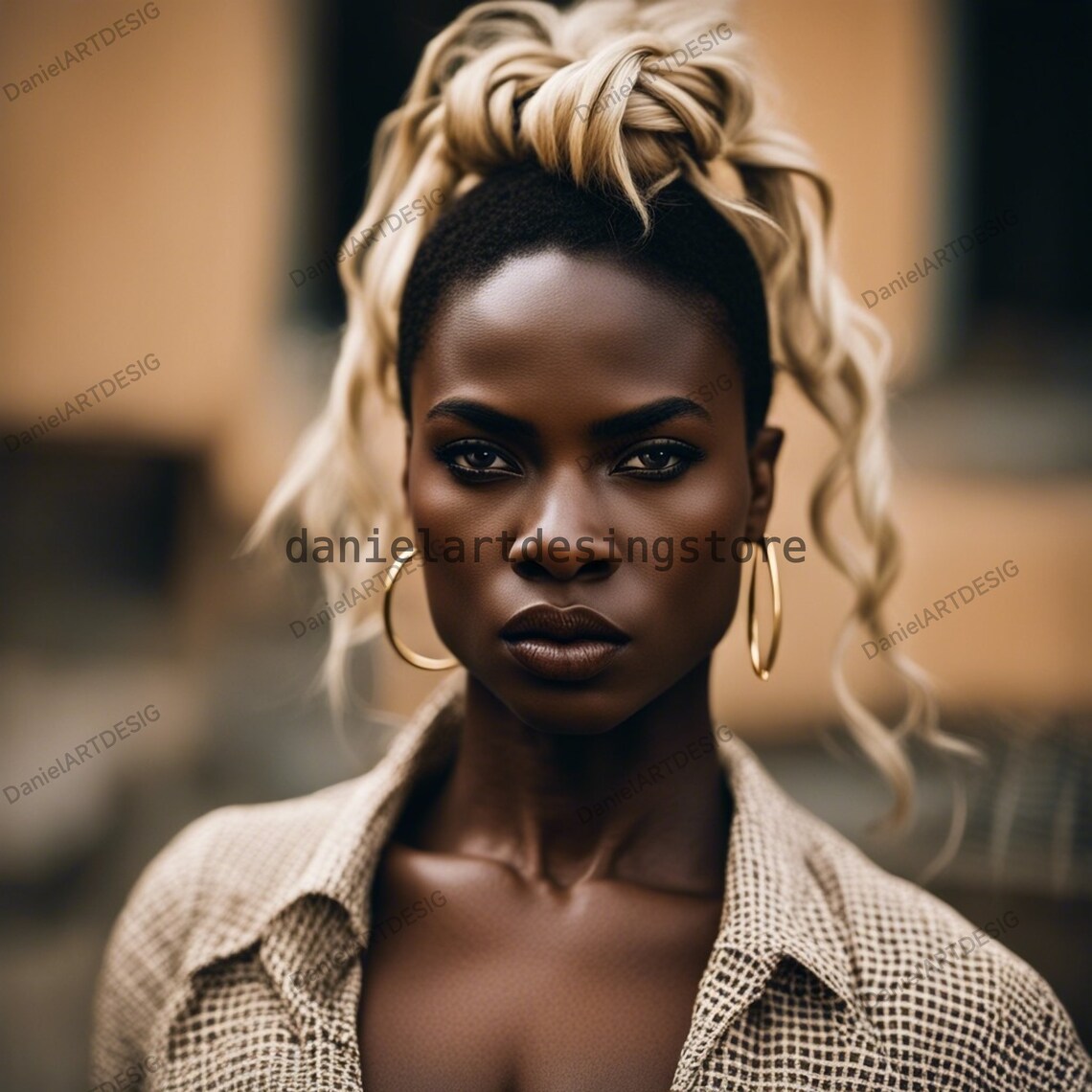 Infinite Aesthetics: Ai-generated African Beauty Artwork - Unique ...