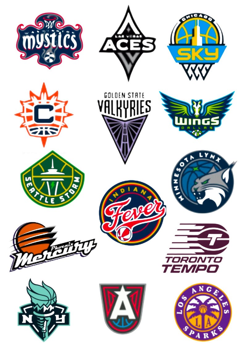 Wnba Logos, All Team Logo Wnba - Etsy