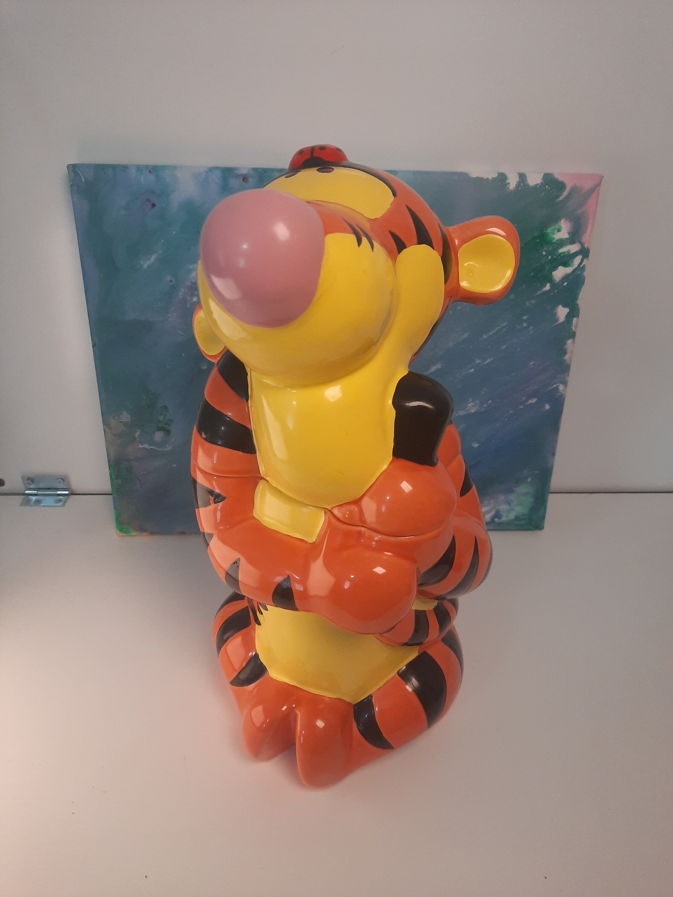 Vintage Disney Treasure Craft Winnie the Pooh Ceramic Tigger Cookie Jar ...