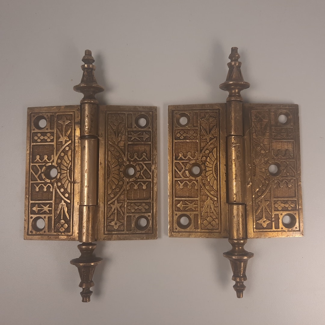 Antique Architectural Salvage Pair of Arts and Crafts Style Victorian ...