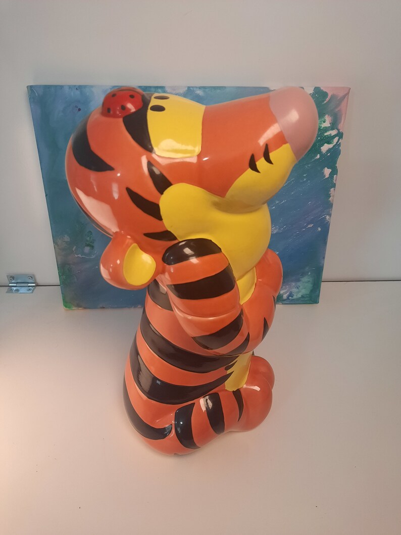 Vintage Disney Treasure Craft Winnie the Pooh Ceramic Tigger Cookie Jar ...