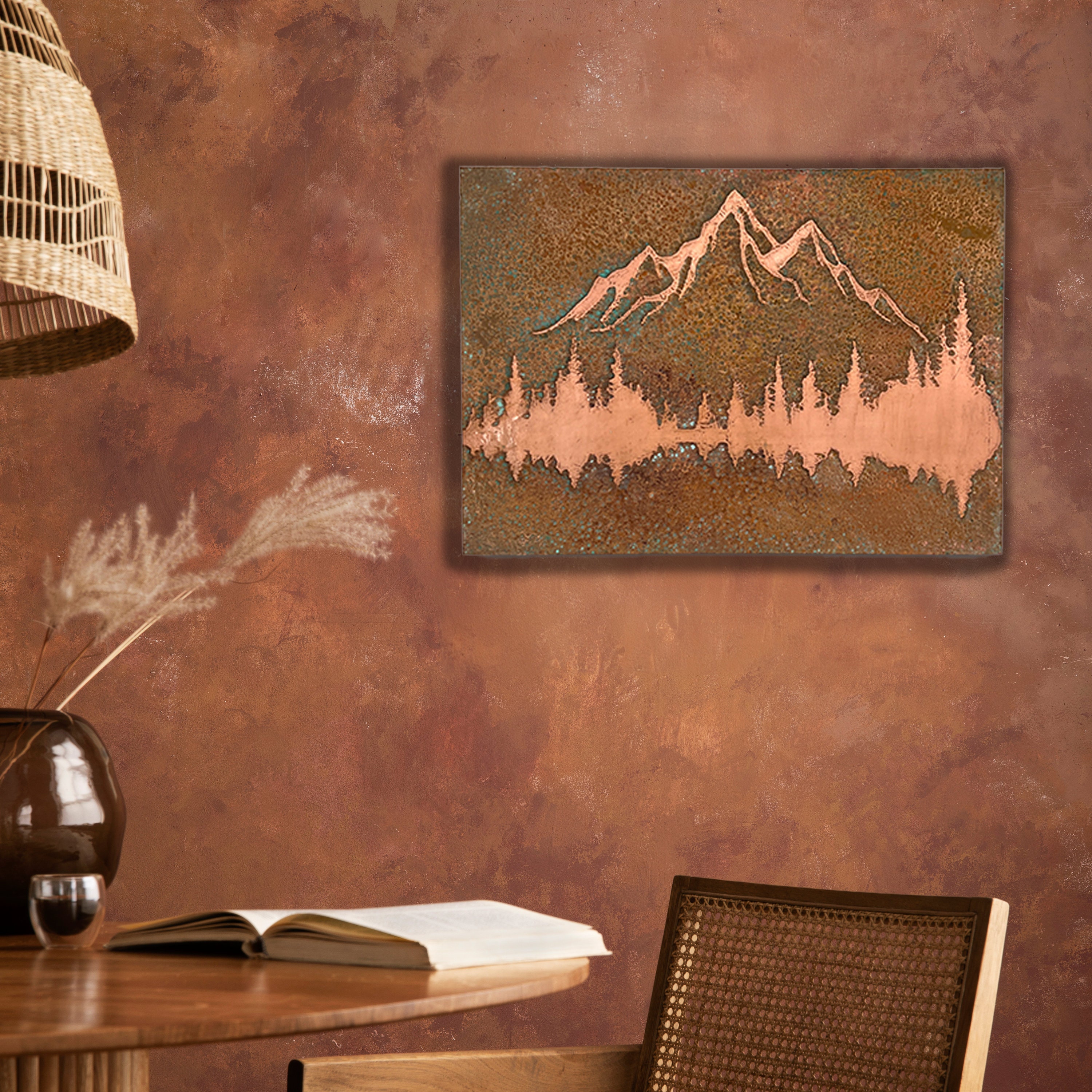 Metal Wall Decor Copper Decor Copper Wall Art Wall Art Rustic Wall Art ...