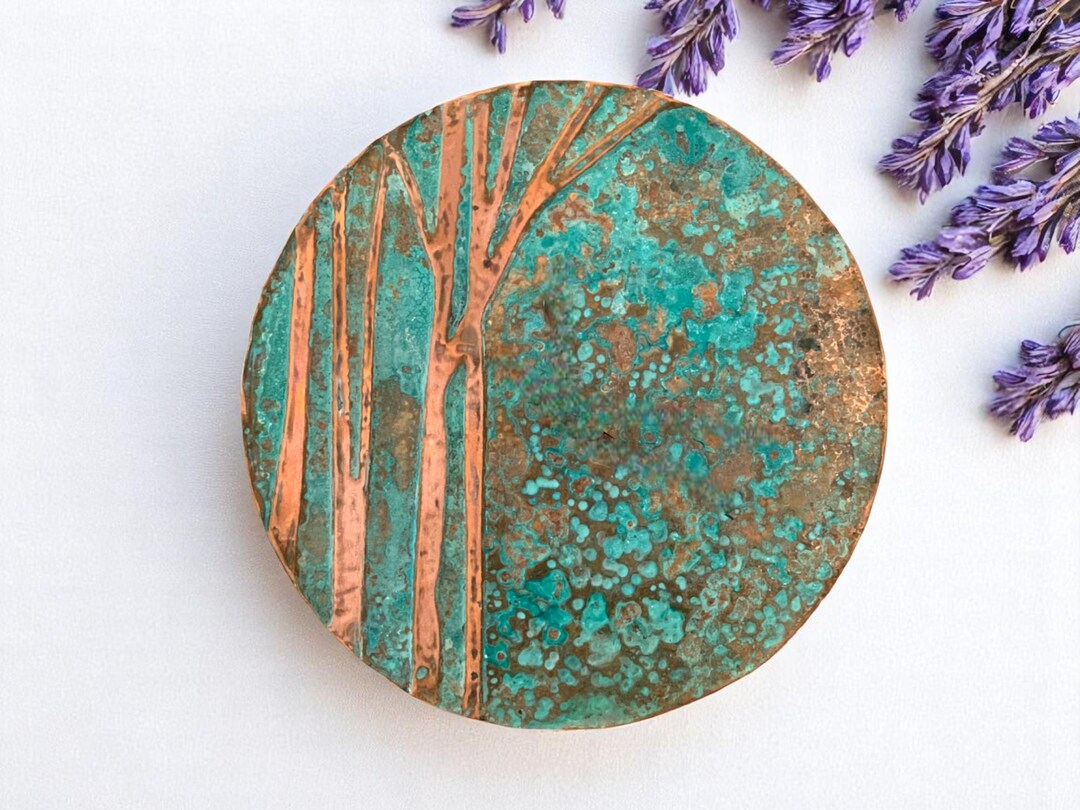 Oversize Rustic Copper Wall Art | Farmhouse Decor | Copper Wall ...