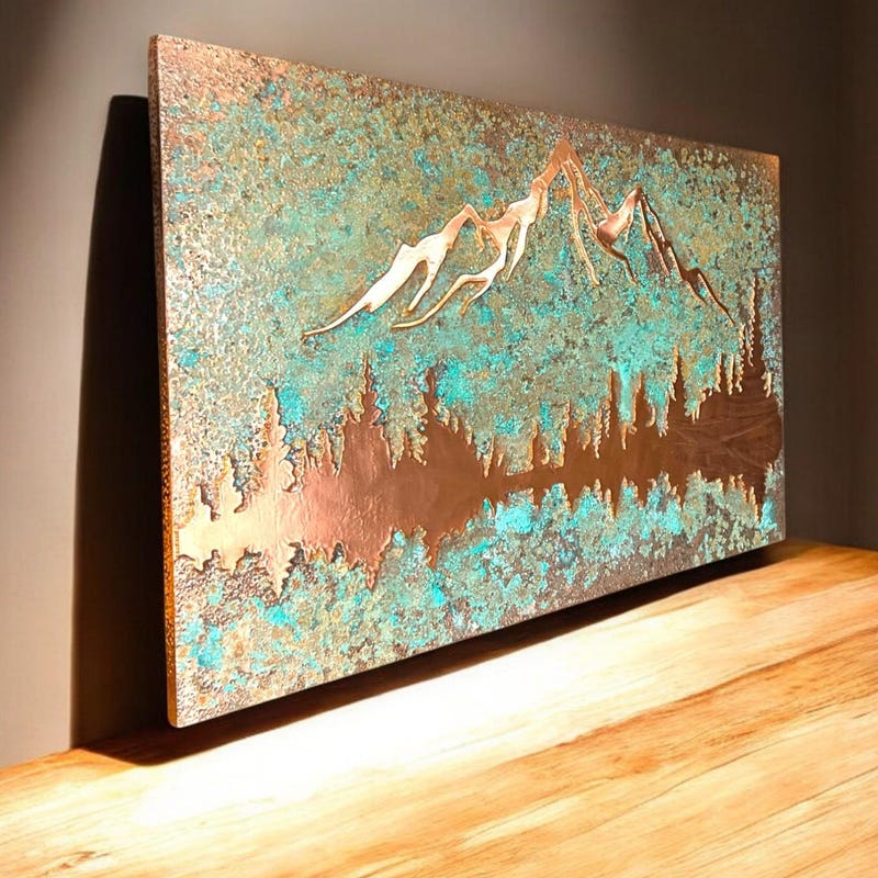 Copper Wall Art - Etsy