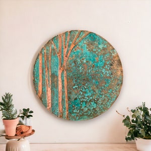 Rustic Copper Wall Art | Farmhouse Decor | Copper Wall Hangings ...