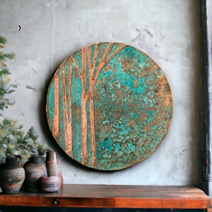 Rustic Copper Wall Art | Farmhouse Decor | Copper Wall Hangings ...