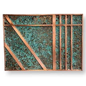 Rustic Copper Wall Decor | Farmhouse Decor | Copper Wall Art | Wall Art ...
