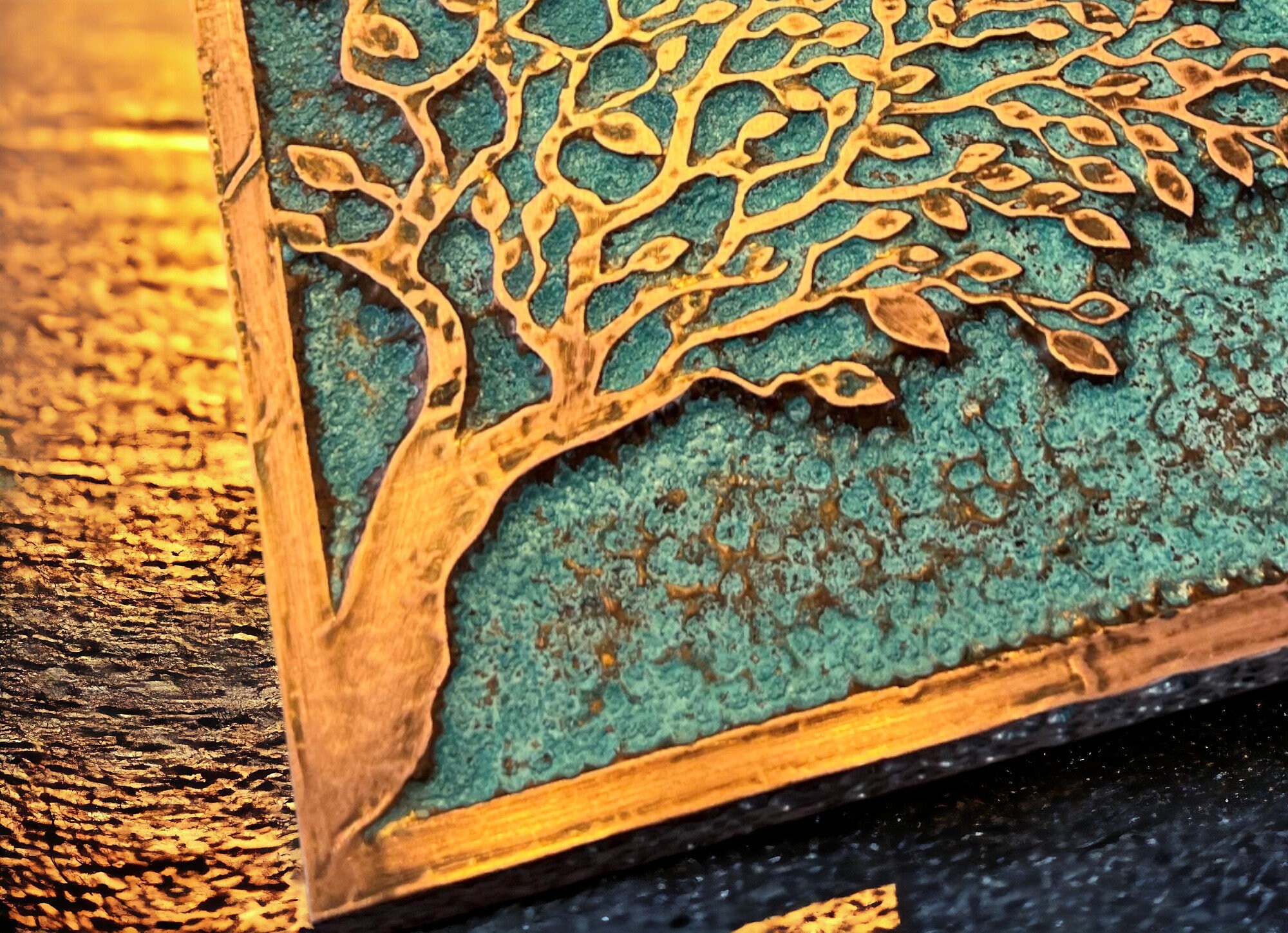 Rustic Copper Wall Art Farmhouse Decor Copper Decor Wall Art Rustic ...