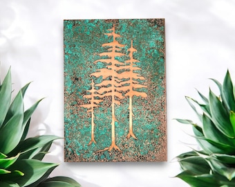Rustic Copper Wall Art Farmhouse Decor Copper Wall Hangings Copper ...