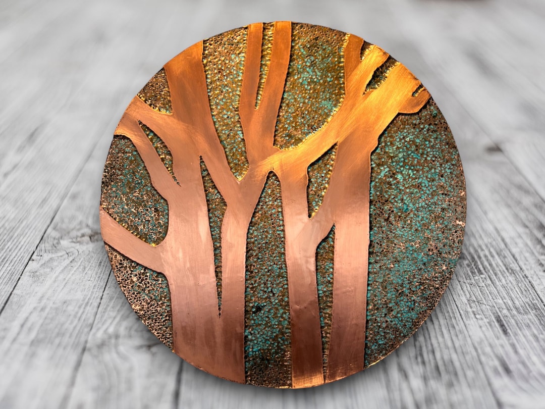 Rustic Copper Wall Art | Farmhouse Decor | Handmade Copper Artwork ...