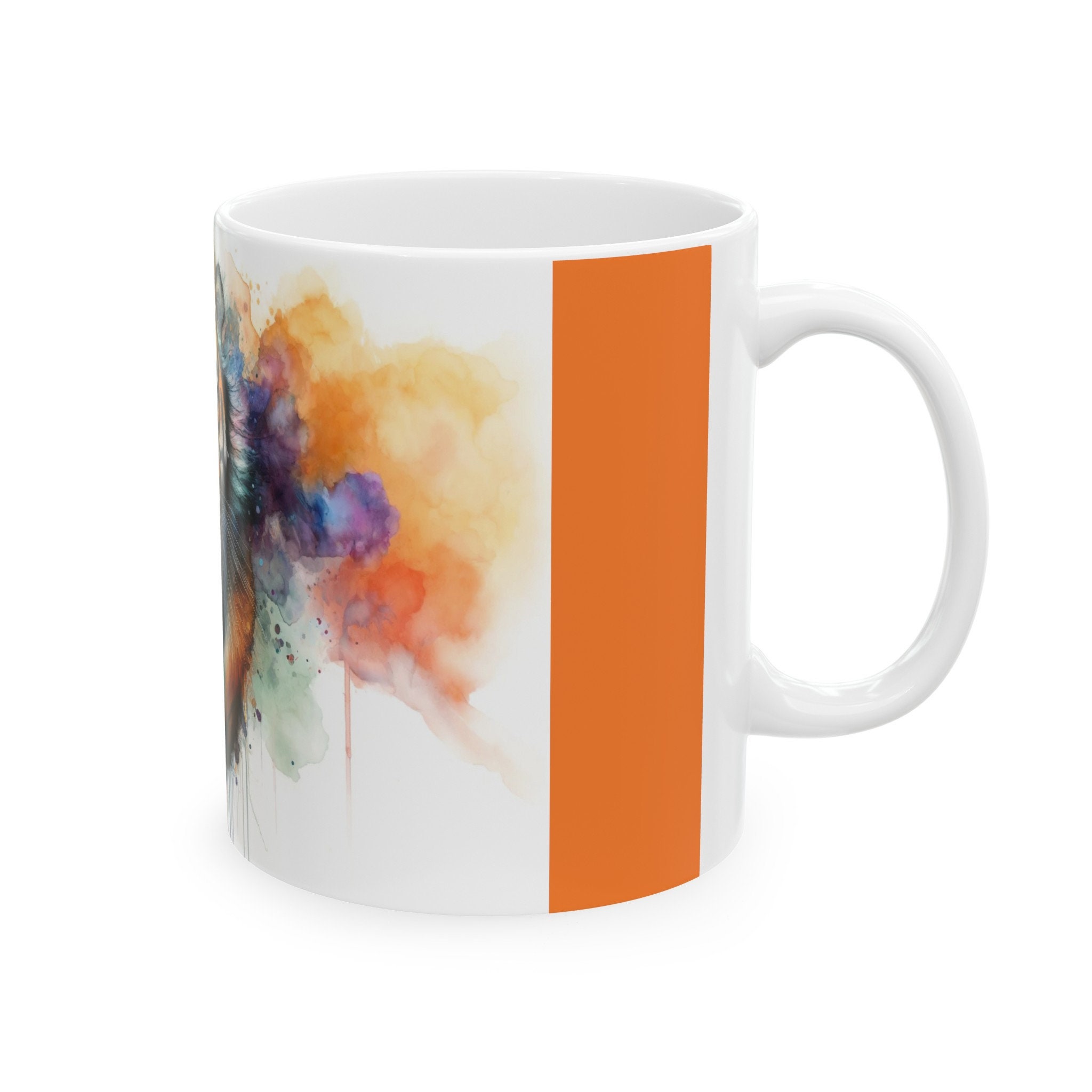 Tiger Ceramic Mug, 11oz, Coffee Cup Teacup Hot Chocolate Tigers Mug ...