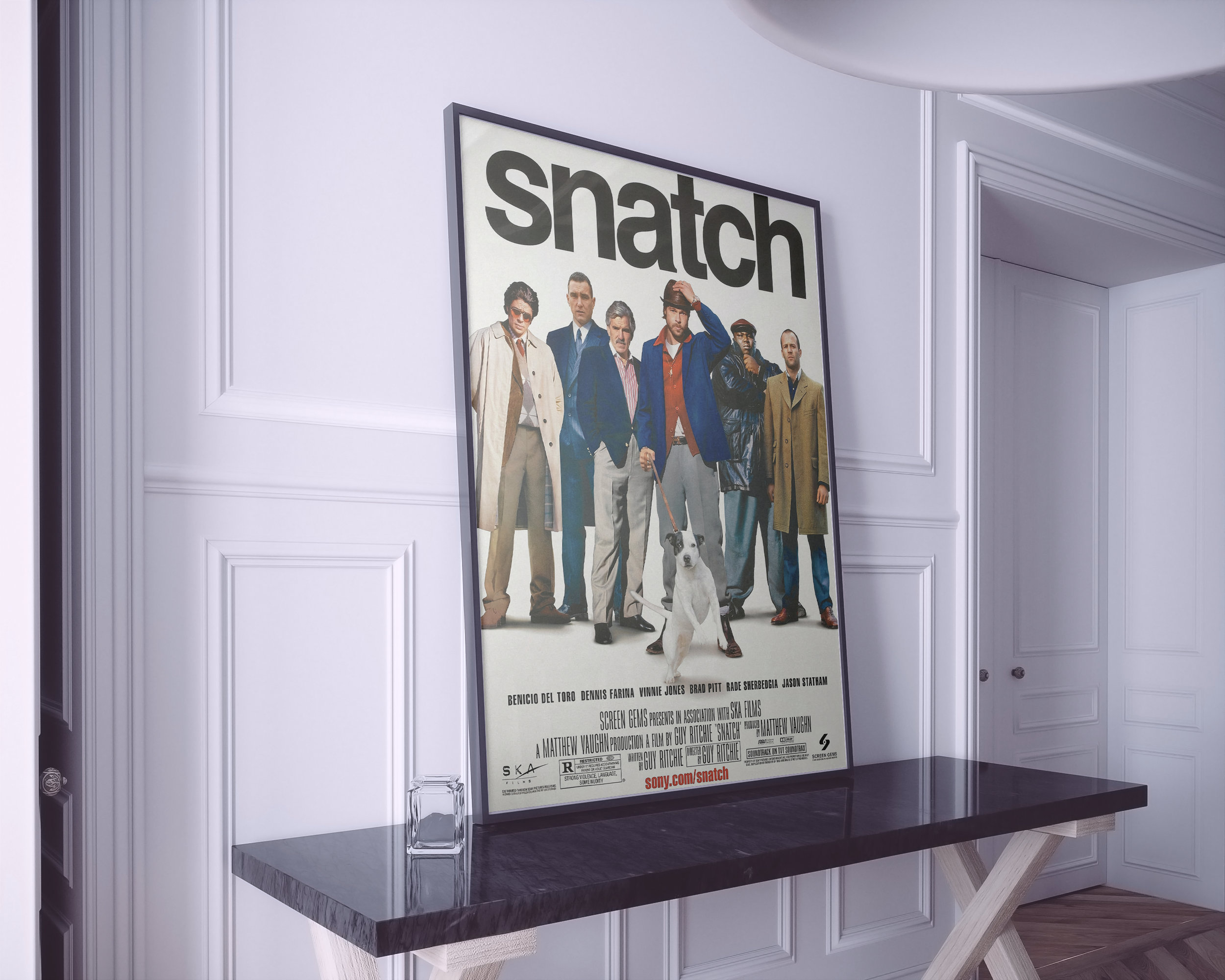 Snatch 2000 Movie Poster, Classic Movie Print, Hip Hop Movie Posters, Wall Art Print, Room Decor ...