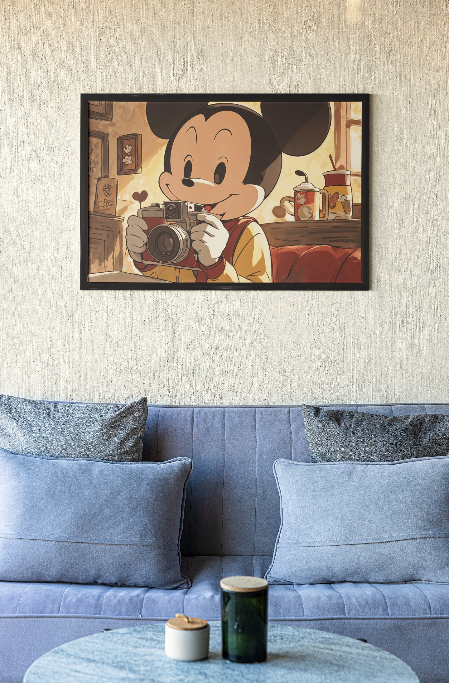 Mickey Mouse Poster, Mickey Mouse Wall Art, Disney Wall Art, Mickey ...
