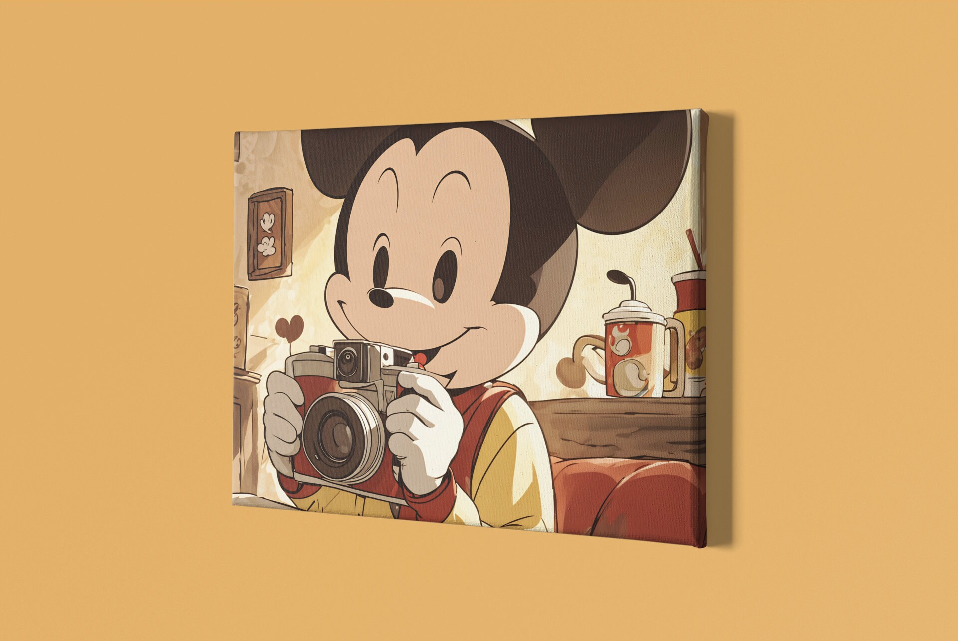 Mickey Mouse Poster, Mickey Mouse Wall Art, Disney Wall Art, Mickey ...